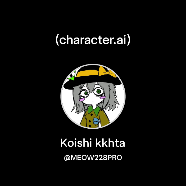 Chat with Koishi kkhta | character.ai | AI Chat, Reimagined–Your Words ...
