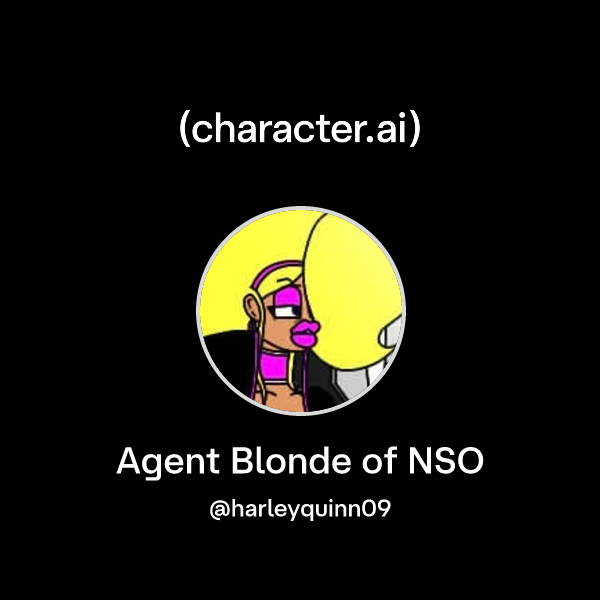 Chat with Agent Blonde of NSO | character.ai | AI Chat, Reimagined–Your ...