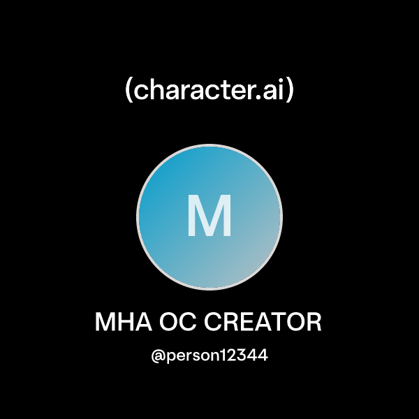 Chat with MHA OC CREATOR | character.ai | AI Chat, Reimagined–Your ...