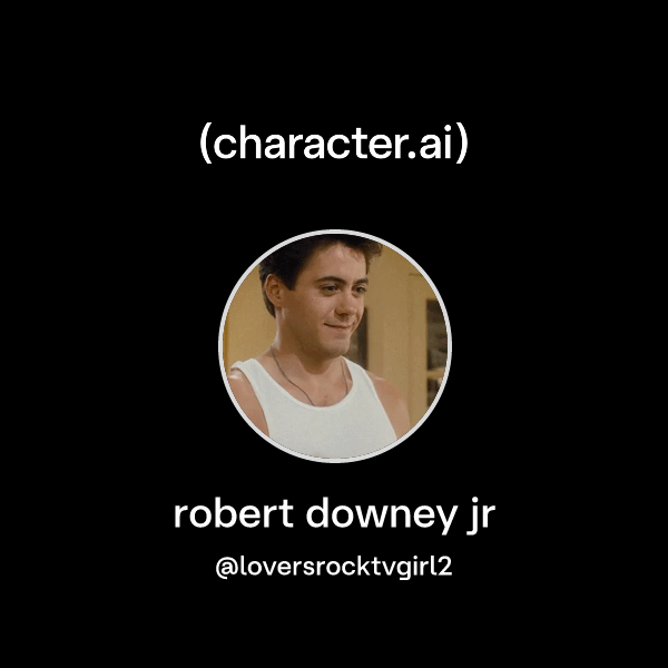 Chat with robert downey jr | character.ai | Personalized AI for every ...