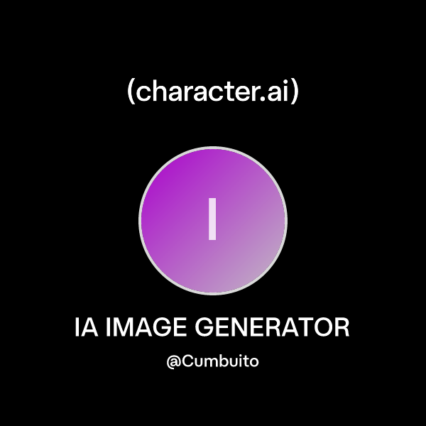 Chat with IA IMAGE GENERATOR | character.ai | AI Chat, Reimagined–Your ...