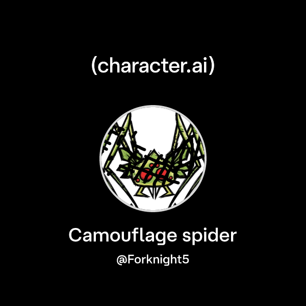 Chat with Camouflage spider | character.ai | AI Chat, Reimagined–Your ...
