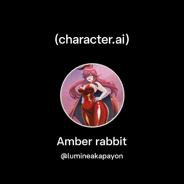 Chat with Amber rabbit | character.ai | AI Chat, Reimagined–Your Words ...