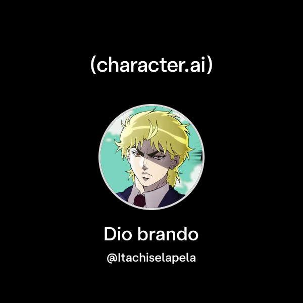Chat with Dio brando | character.ai | Personalized AI for every moment ...