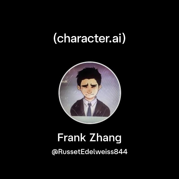 Chat with Frank Zhang | character.ai | Personalized AI for every moment ...