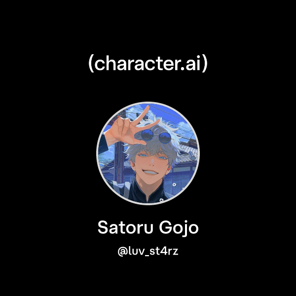 Chat with Satoru Gojo | character.ai | AI Chat, Reimagined–Your Words ...