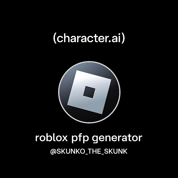 Chat with roblox pfp generator | character.ai | Personalized AI for ...