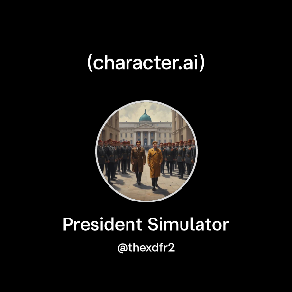Chat with President Simulator | character.ai | AI Chat, Reimagined–Your ...