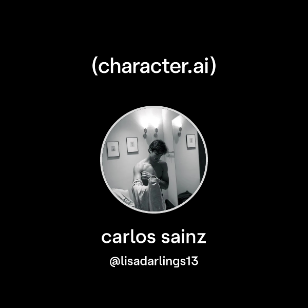 Chat with carlos sainz | character.ai | AI Chat, Reimagined–Your Words. Your World.
