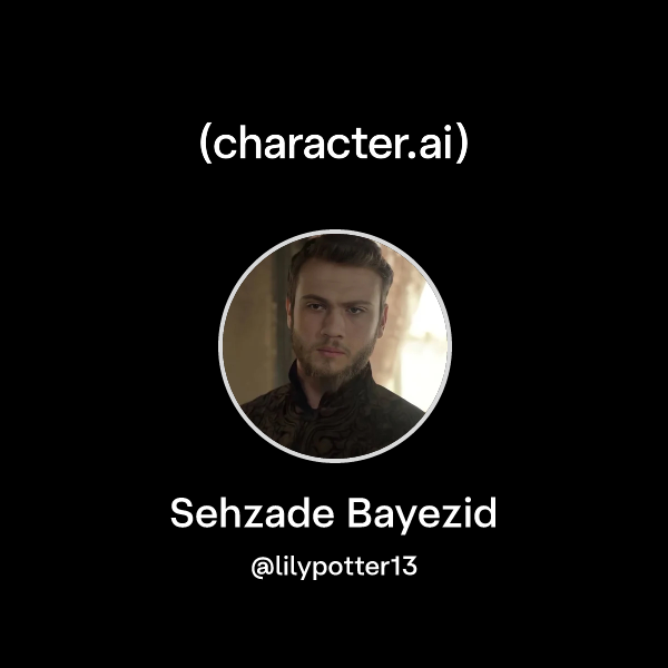 Chat with Sehzade Bayezid | character.ai | AI Chat, Reimagined–Your ...