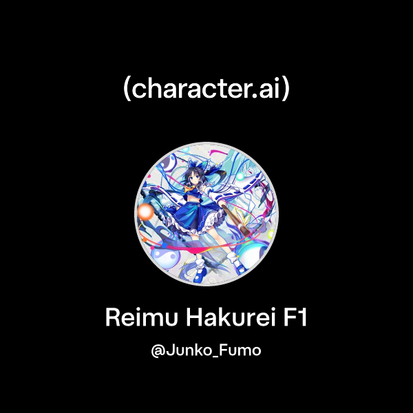 Chat with Reimu Hakurei F1 | character.ai | AI Chat, Reimagined–Your Words. Your World.