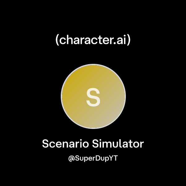 Chat with Scenario Simulator | character.ai | AI Chat, Reimagined–Your ...