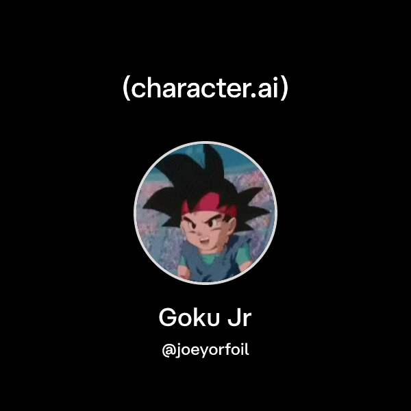Chat with Goku Jr | character.ai | AI Chat, Reimagined–Your Words. Your ...