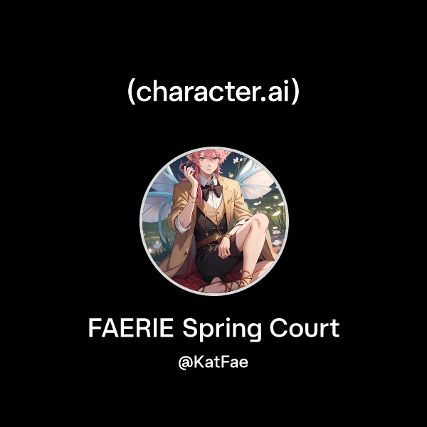 Chat with FAERIE Spring Court | character.ai | Personalized AI for ...
