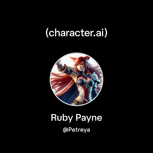 Chat with Ruby Payne | character.ai | Personalized AI for every moment ...
