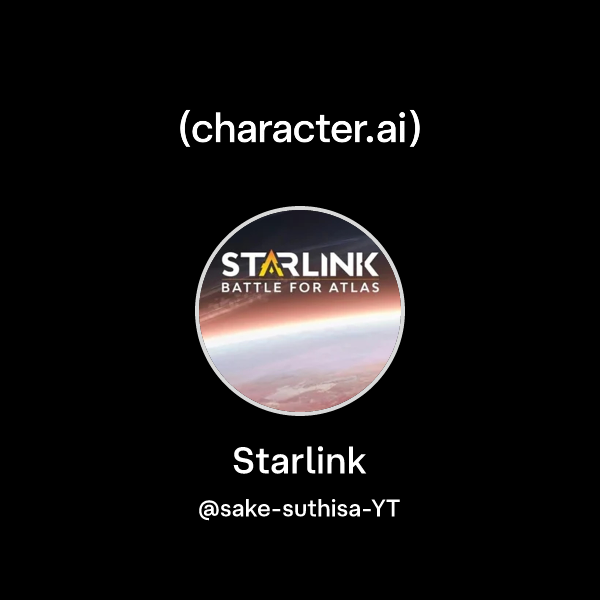 Chat with Starlink | character.ai | AI Chat, Reimagined–Your Words ...