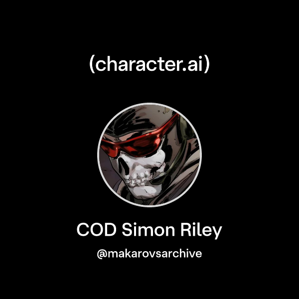 Chat with COD Simon Riley | character.ai | AI Chat, Reimagined–Your ...