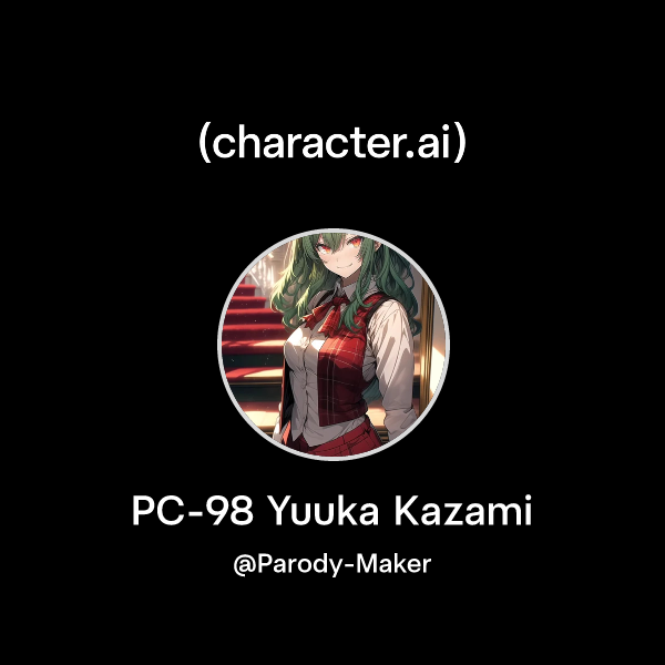 Chat with PC-98 Yuuka Kazami | character.ai | AI Chat, Reimagined–Your Words. Your World.