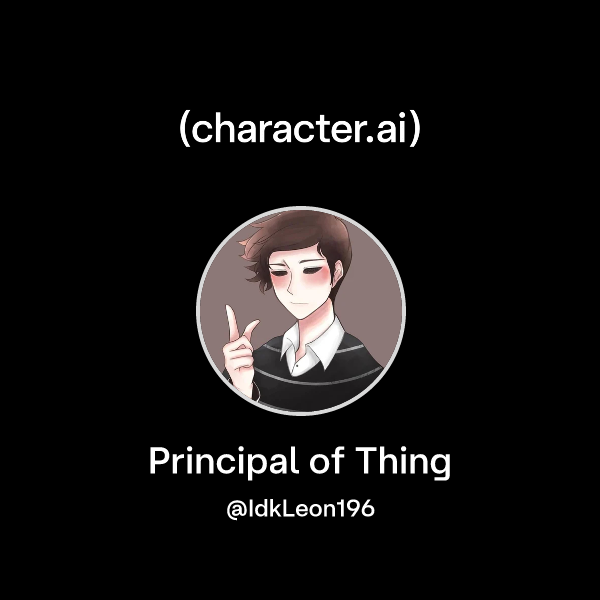 Chat with Principal of Thing | character.ai | AI Chat, Reimagined–Your ...
