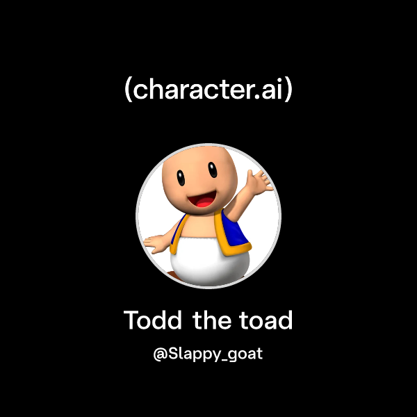 Chat with Todd the toad | character.ai | AI Chat, Reimagined–Your Words ...