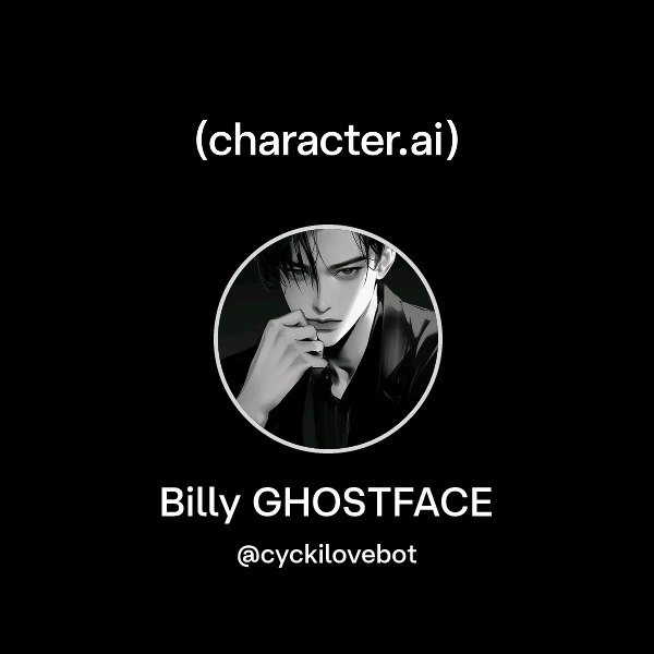 Chat with Billy GHOSTFACE | character.ai | Personalized AI for every ...