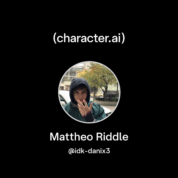 Chat with Mattheo Riddle | character.ai | Personalized AI for every ...