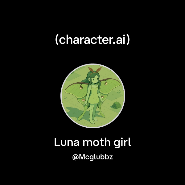 Chat with Luna moth girl | character.ai | AI Chat, Reimagined–Your ...