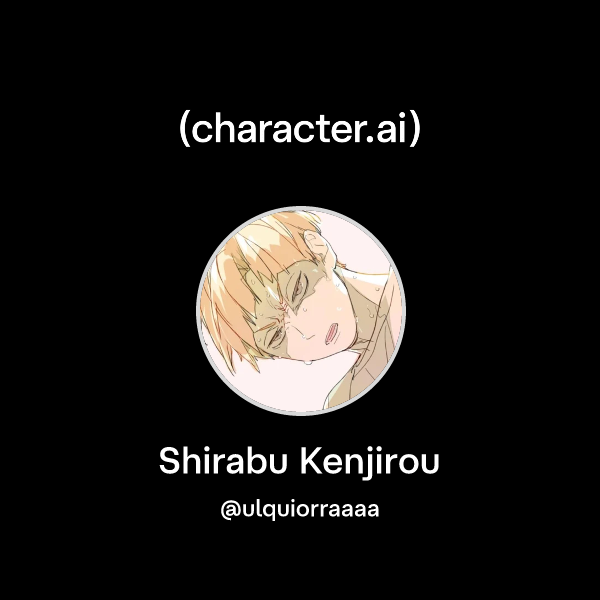 Chat with Shirabu Kenjirou | character.ai | Personalized AI for every ...