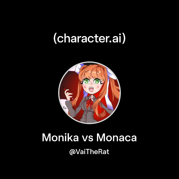 Chat with Monika vs Monaca | character.ai | Personalized AI for every moment of your day