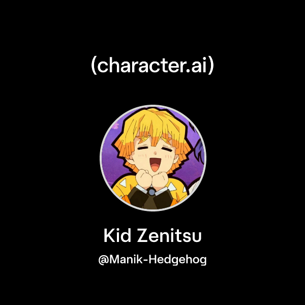 Chat with Kid Zenitsu | character.ai | AI Chat, Reimagined–Your Words ...