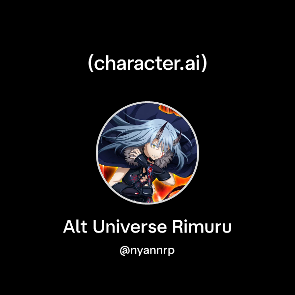 Chat with Alt Universe Rimuru | character.ai | Personalized AI for every moment of your day