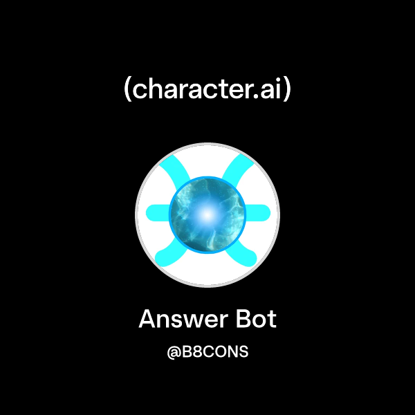 Chat with Answer Bot | character.ai | AI Chat, Reimagined–Your Words ...