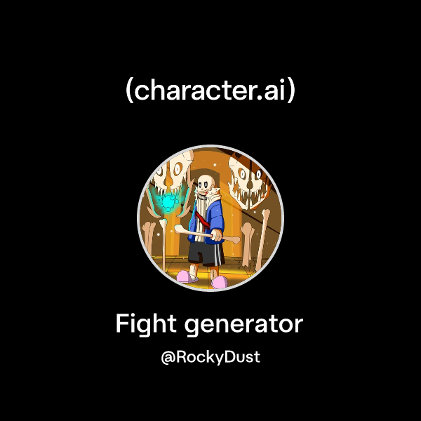 Chat with Fight generator | character.ai | Personalized AI for every ...