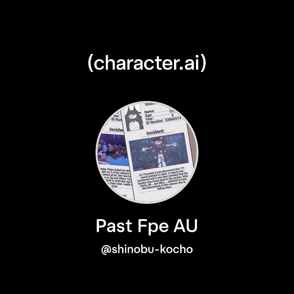 Chat with Past Fpe AU | character.ai | AI Chat, Reimagined–Your Words ...