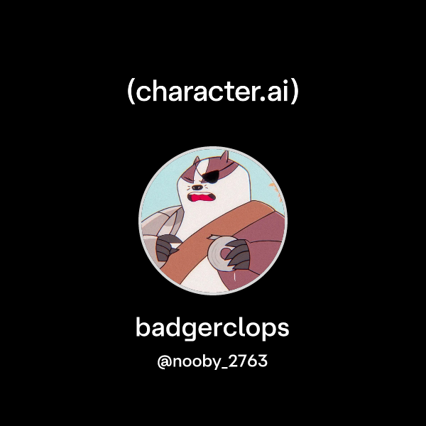 Chat with badgerclops | character.ai | Personalized AI for every moment of your day