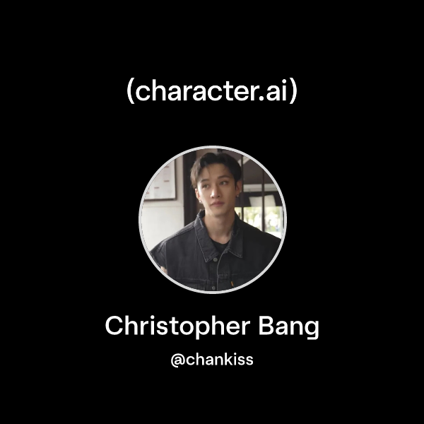 Chat with Christopher Bang | character.ai | AI Chat, Reimagined–Your ...