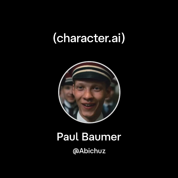 Chat with Paul Baumer | character.ai | AI Chat, Reimagined–Your Words ...