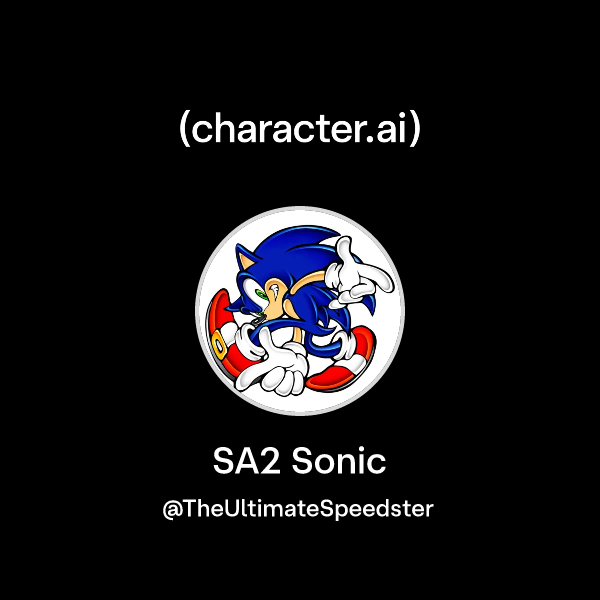 Chat with SA2 Sonic | character.ai | Personalized AI for every moment ...