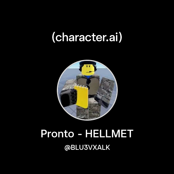 Chat with Pronto - HELLMET | character.ai | AI Chat, Reimagined–Your ...