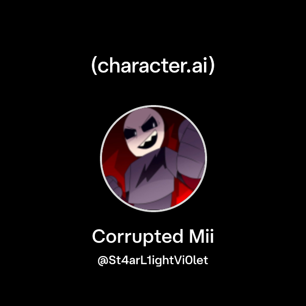 Chat with Corrupted Mii | character.ai | AI Chat, Reimagined–Your Words ...