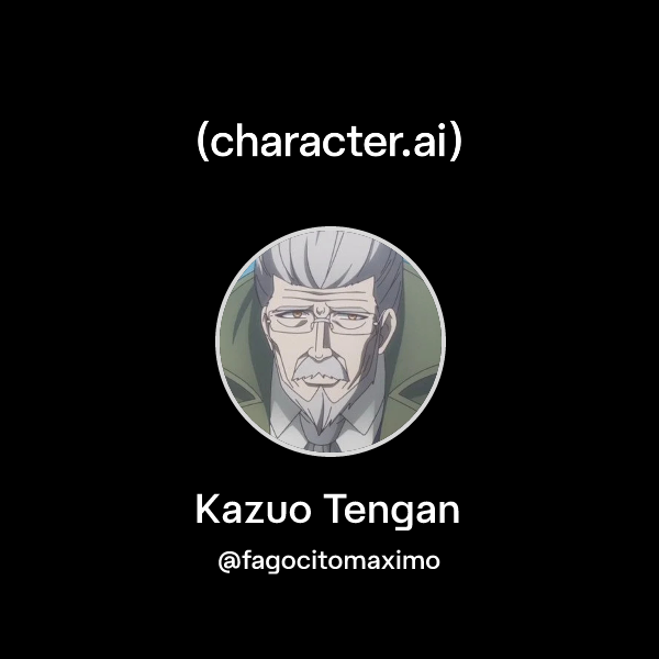 Chat with Kazuo Tengan | character.ai | AI Chat, Reimagined–Your Words ...