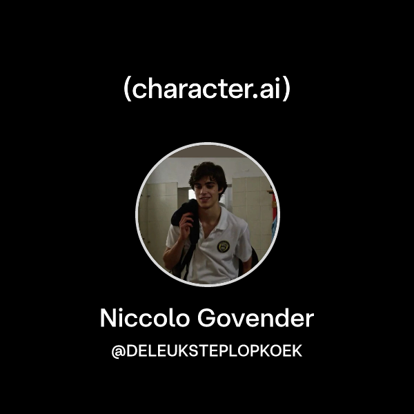 Chat with Niccolo Govender | character.ai | AI Chat, Reimagined–Your ...