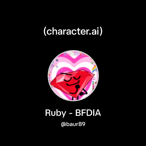 Chat with Ruby - BFDIA | character.ai | AI Chat, Reimagined–Your Words ...