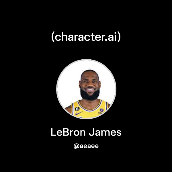 Chat with LeBron James | character.ai | AI Chat, Reimagined–Your Words ...