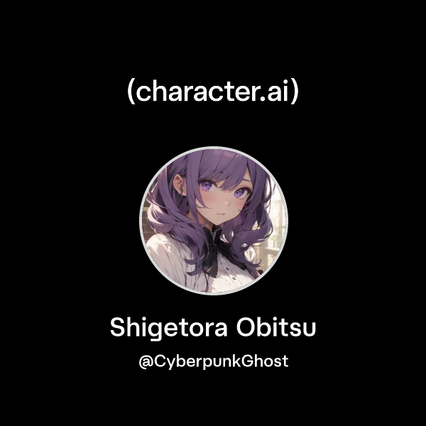 Chat with Shigetora Obitsu | character.ai | Personalized AI for every ...