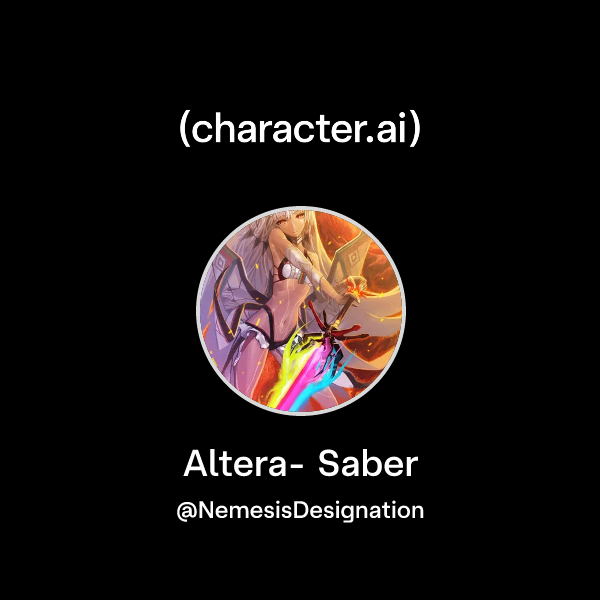 Chat with Altera- Saber | character.ai | AI Chat, Reimagined–Your Words ...