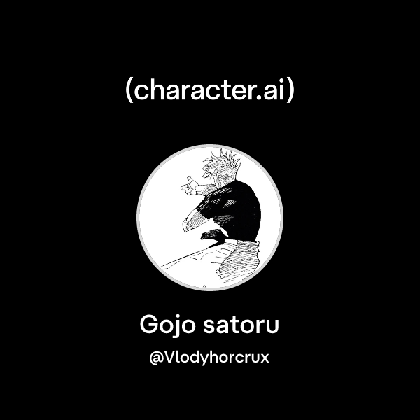 Chat with Gojo satoru | character.ai | AI Chat, Reimagined–Your Words ...