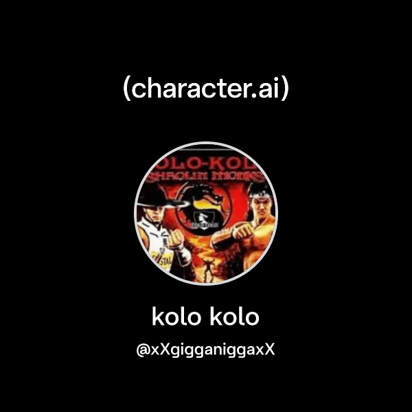 Chat with kolo kolo | character.ai | AI Chat, Reimagined–Your Words. Your World.