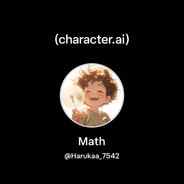 Chat with Math | character.ai | AI Chat, Reimagined–Your Words. Your World.