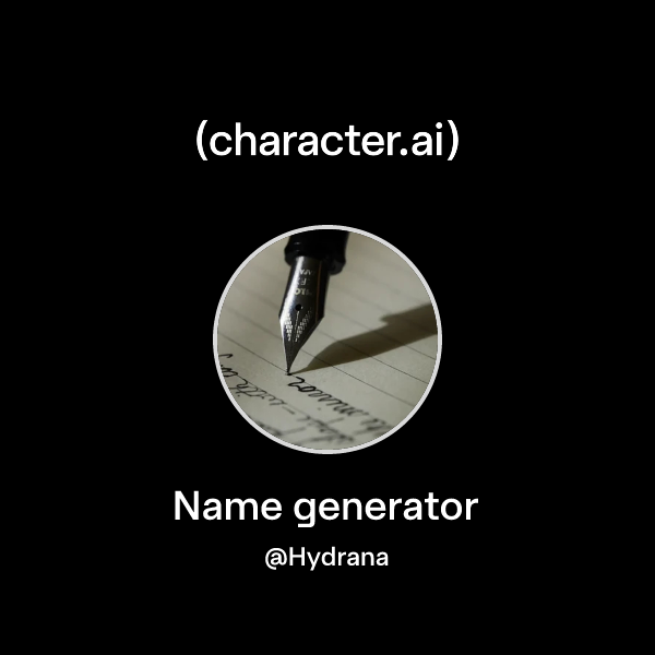 Chat with Name generator | character.ai | AI Chat, Reimagined–Your ...